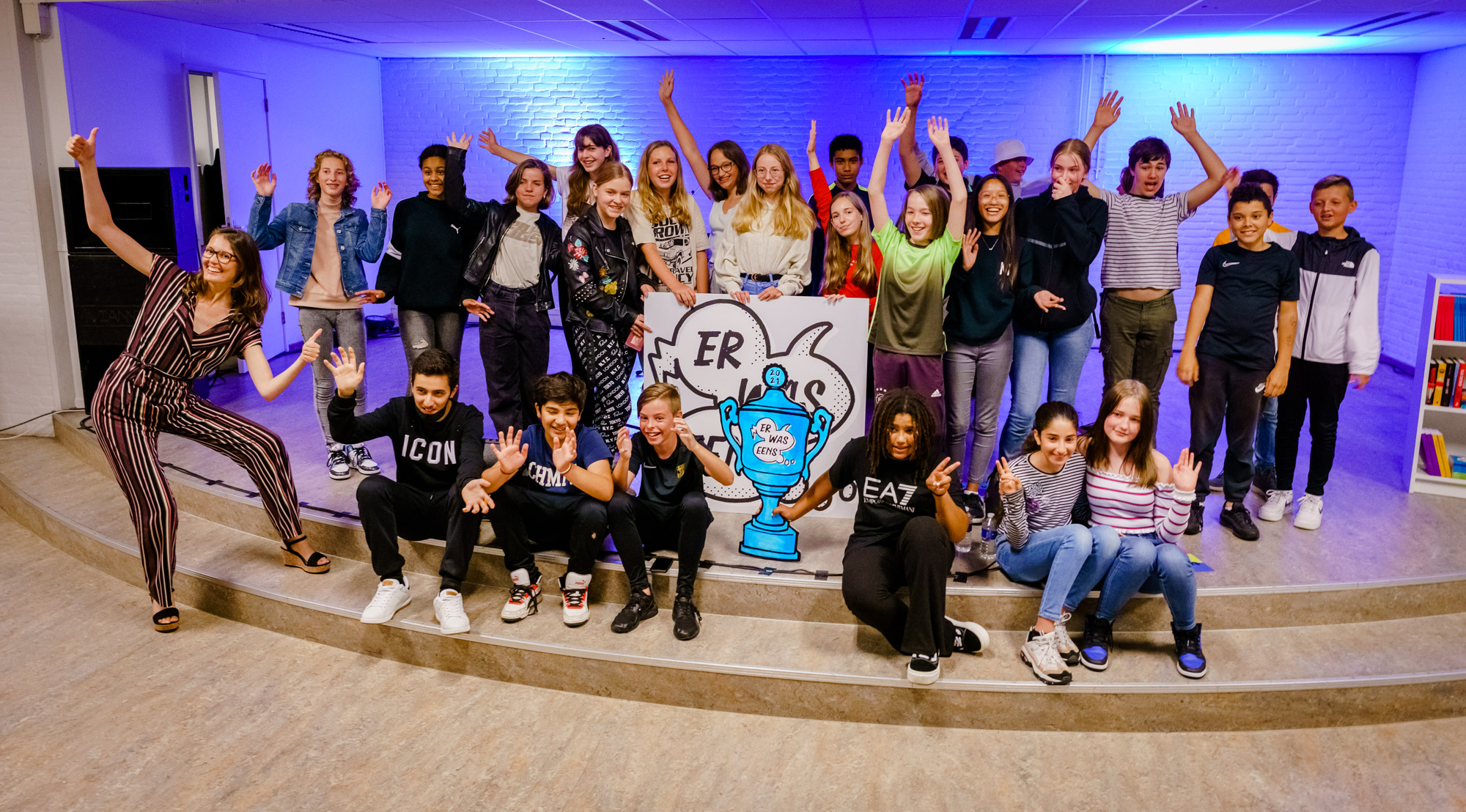 Klas T1E van Compaen VMBO wint Er Was Eens vmbo 2021! - Er Was Eens